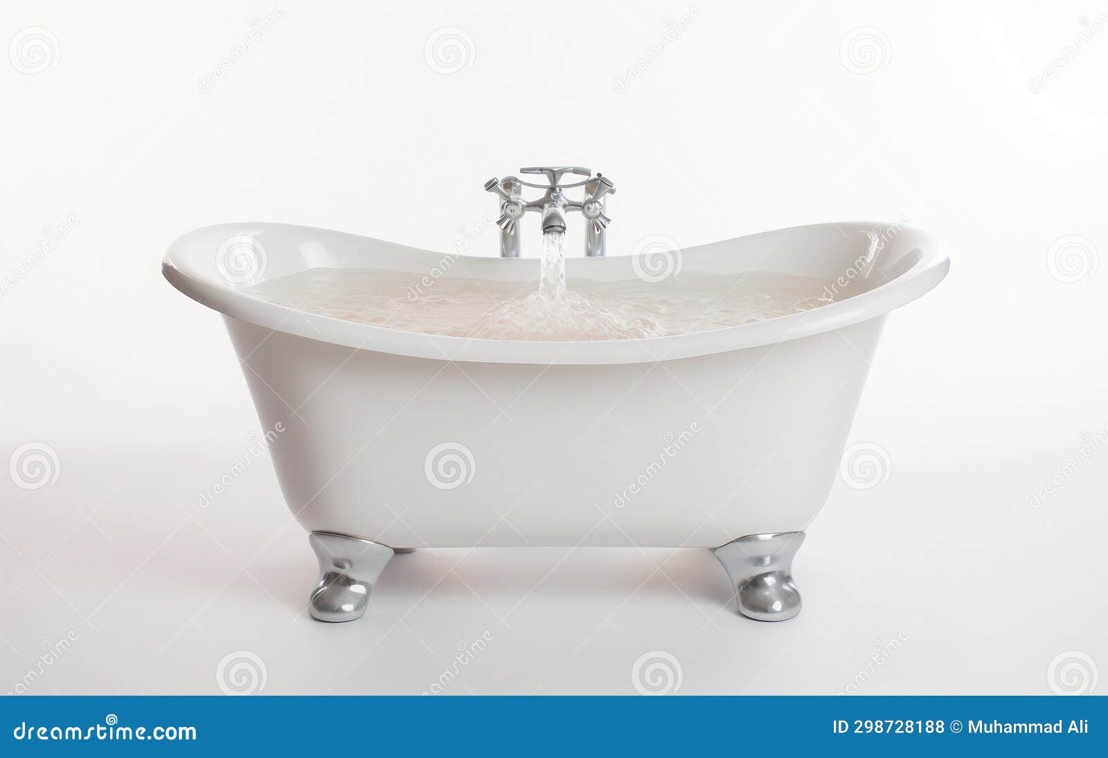 Foot Spa, Foot Soak In Wooden Tub, Filled Outline Icon Cartoon Vector ...