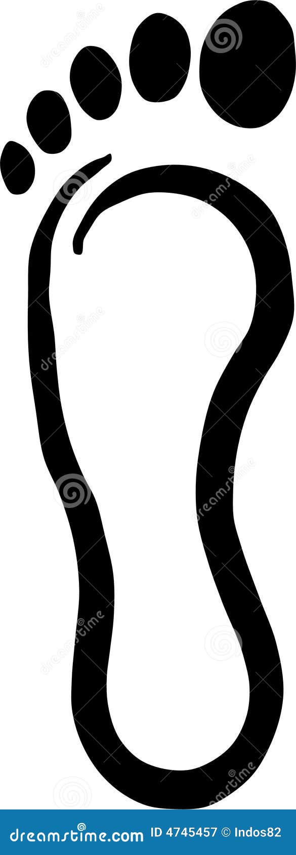 Foot Step Sign Royalty-Free Stock Photo | CartoonDealer.com #6617433