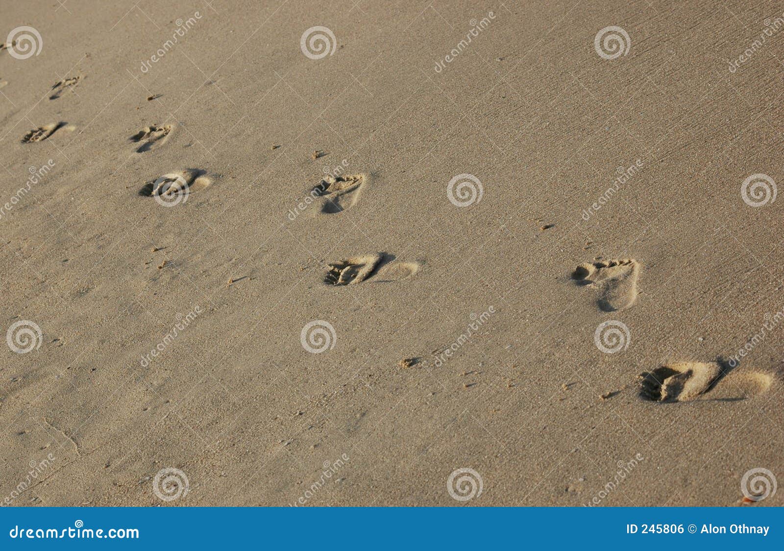 Foot Steps In Empty Quarter Desert Royalty-Free Stock Photo ...