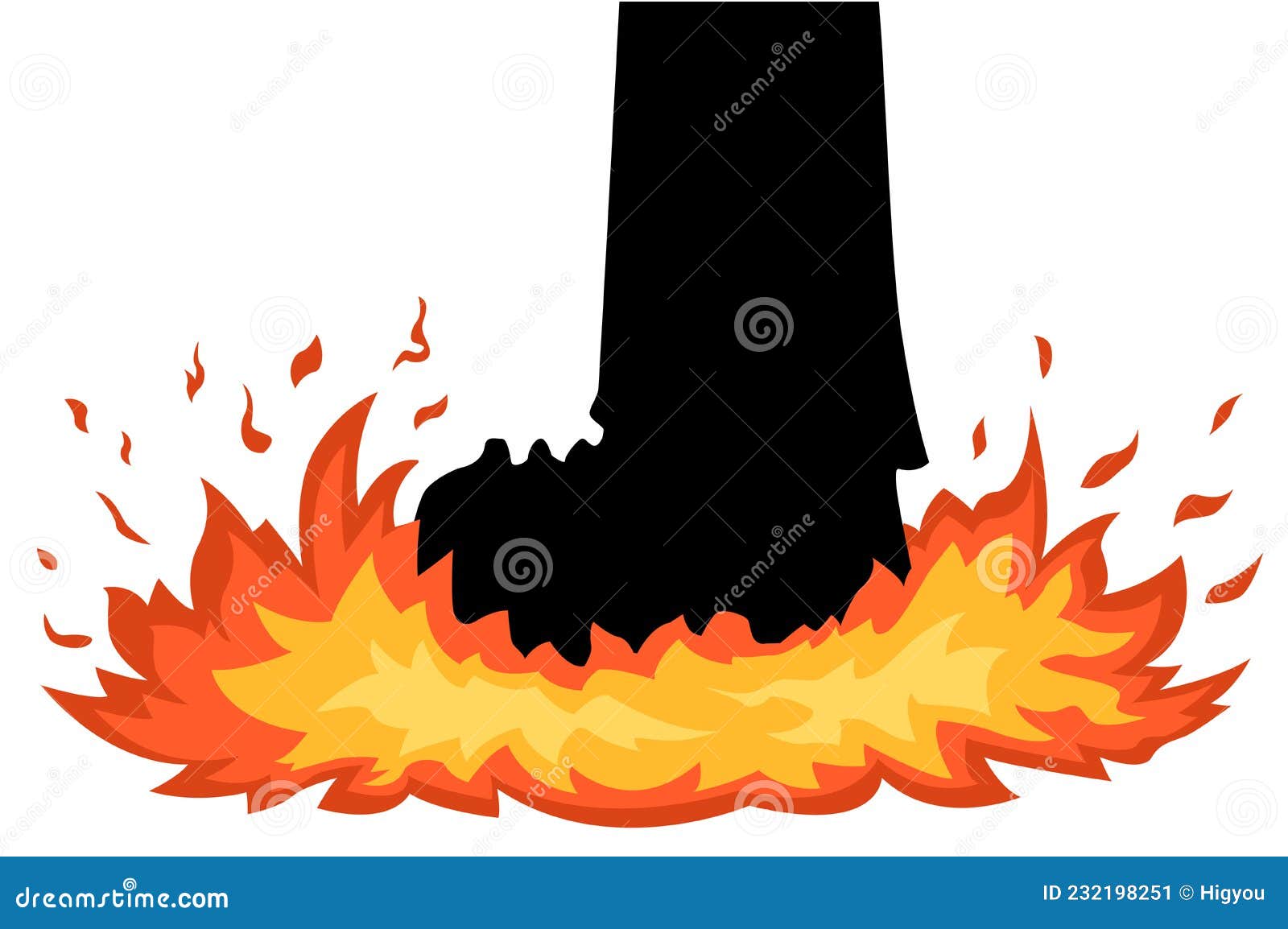 Stomp Fire Stock Illustrations – 2 Stomp Fire Stock Illustrations ...