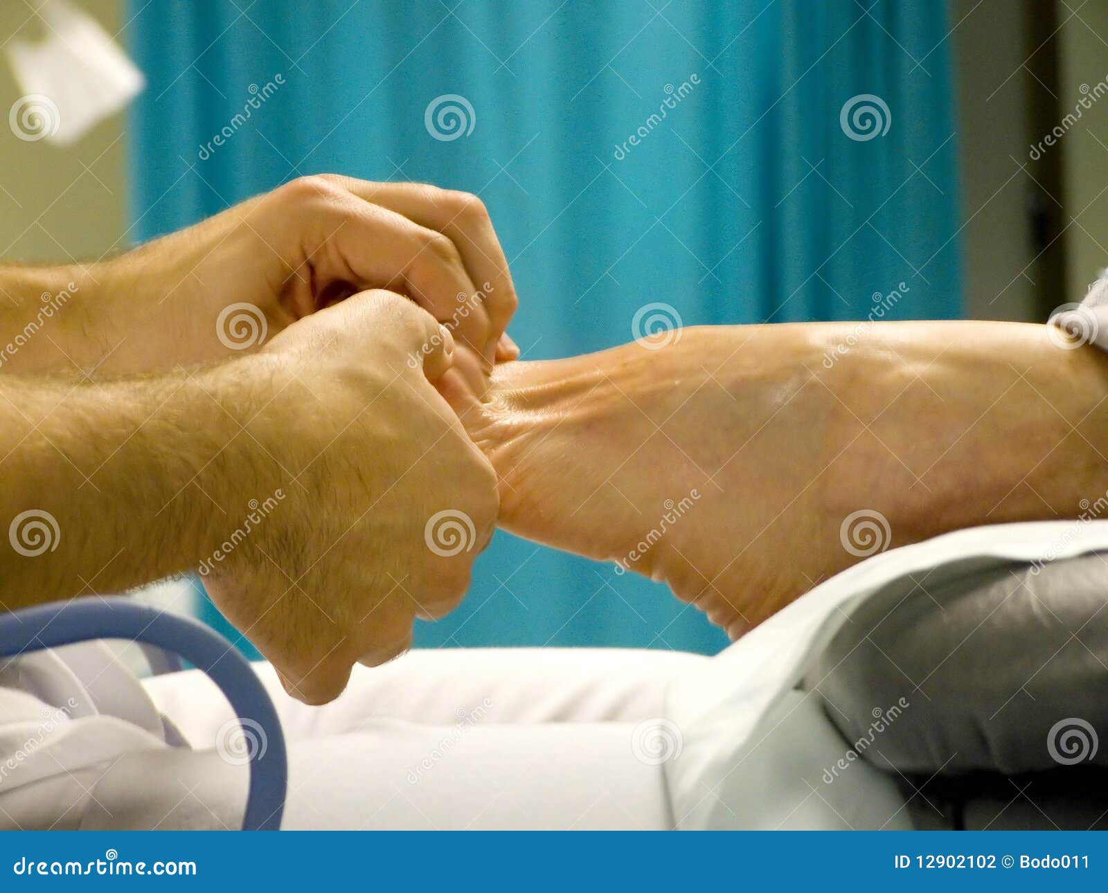 Foot Treatment stock photo. Image of clinic, health, physiotherapist ...