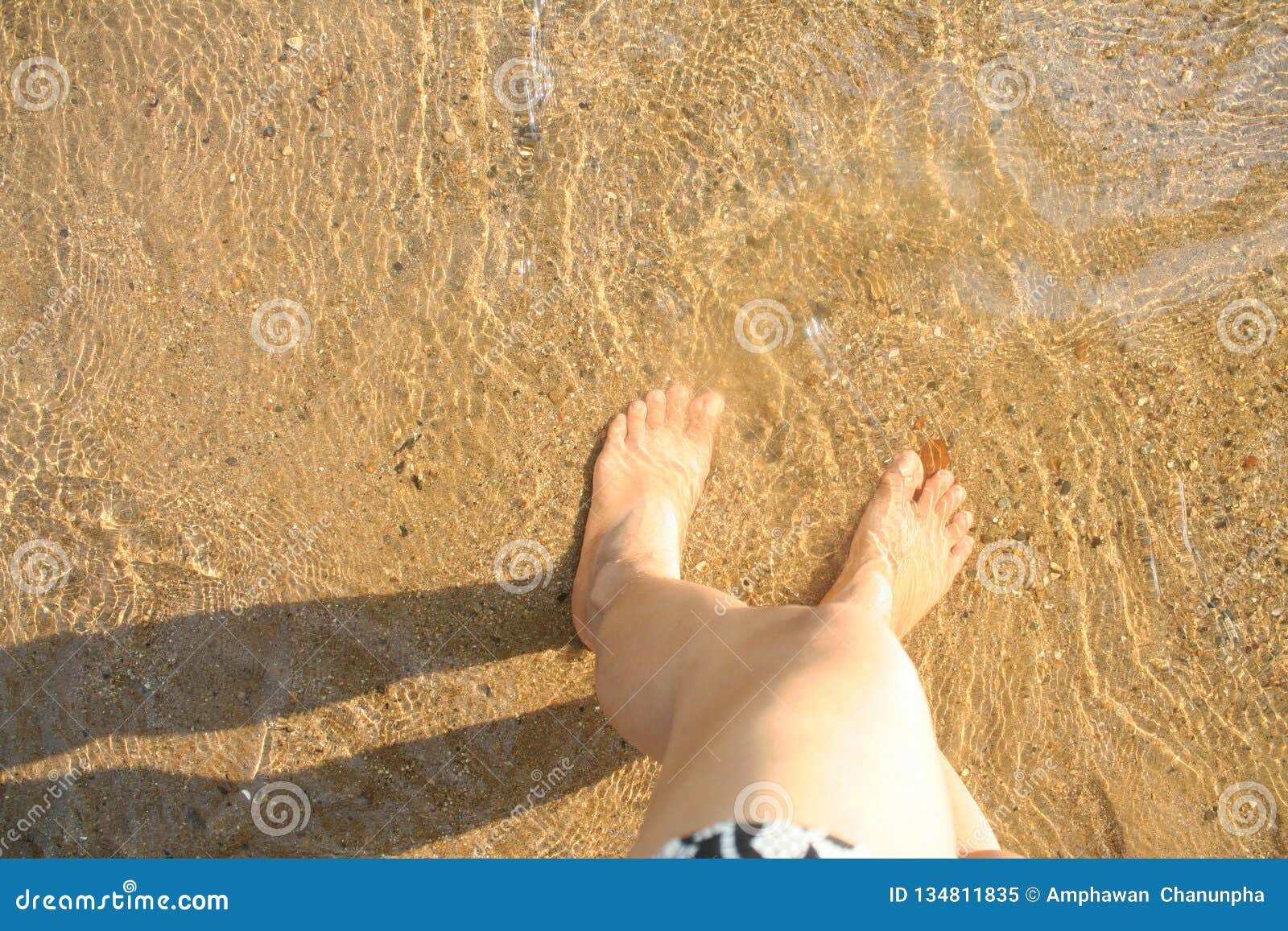 Foot under water stock image. Image of beautiful, relax - 134811835