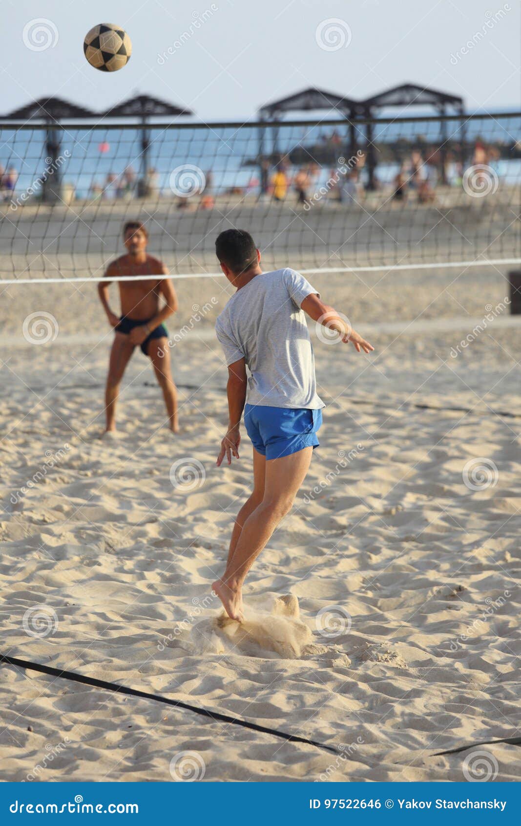Foot volley editorial photo. Image of rune, rest, jump - 97522646