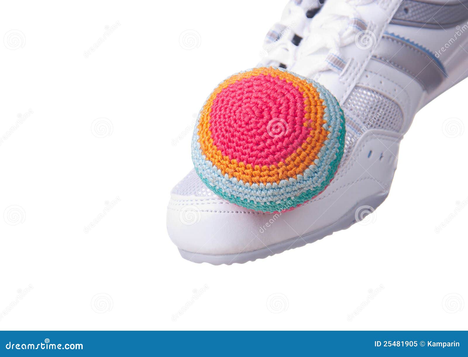 Footbag. stock image. Image of lifestyle, fitness, hacky - 25481905