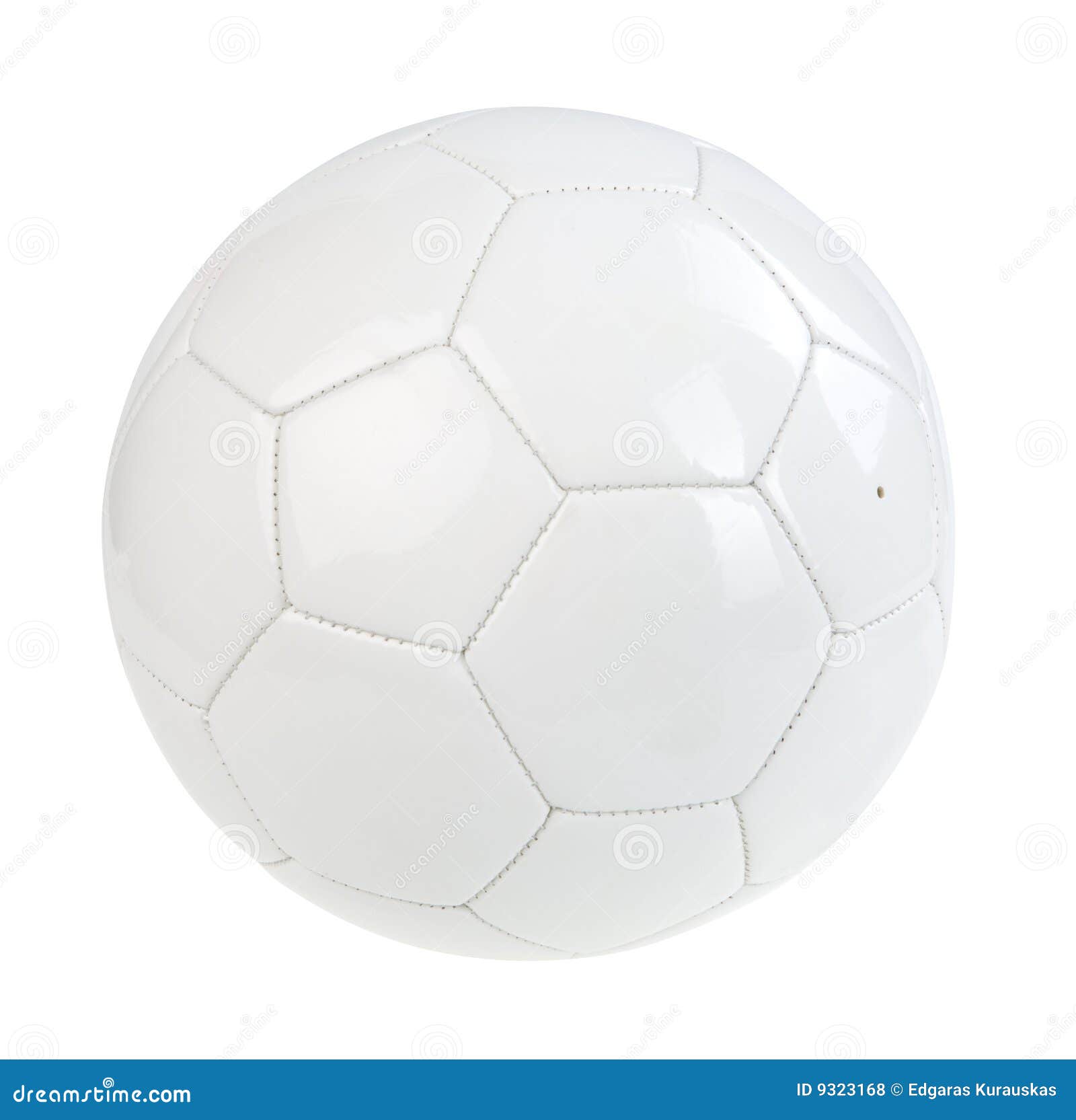 White football stock photo. Image of round, game, cutout - 9323168