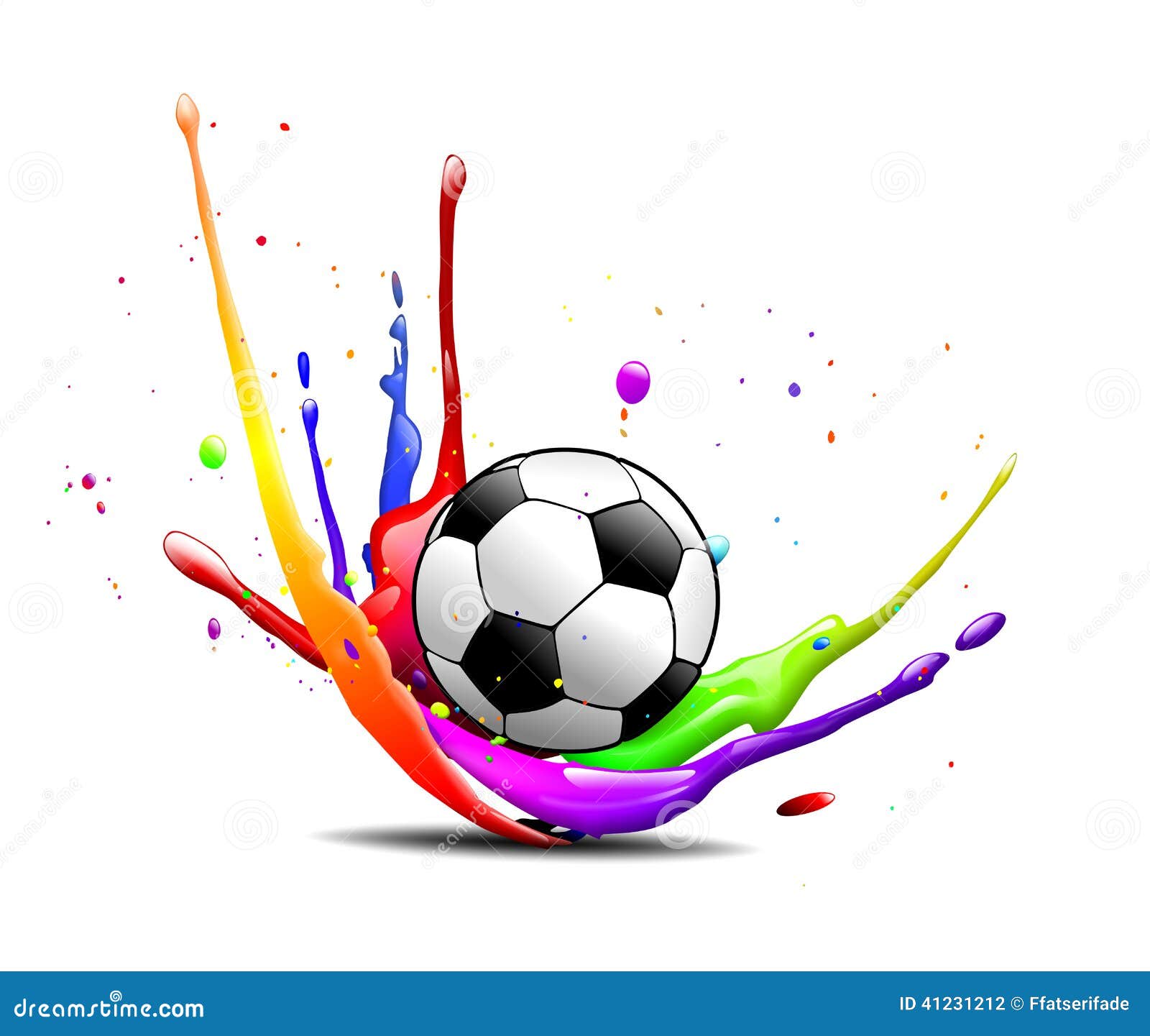 Football stock illustration. Illustration of sample, ball - 41231212