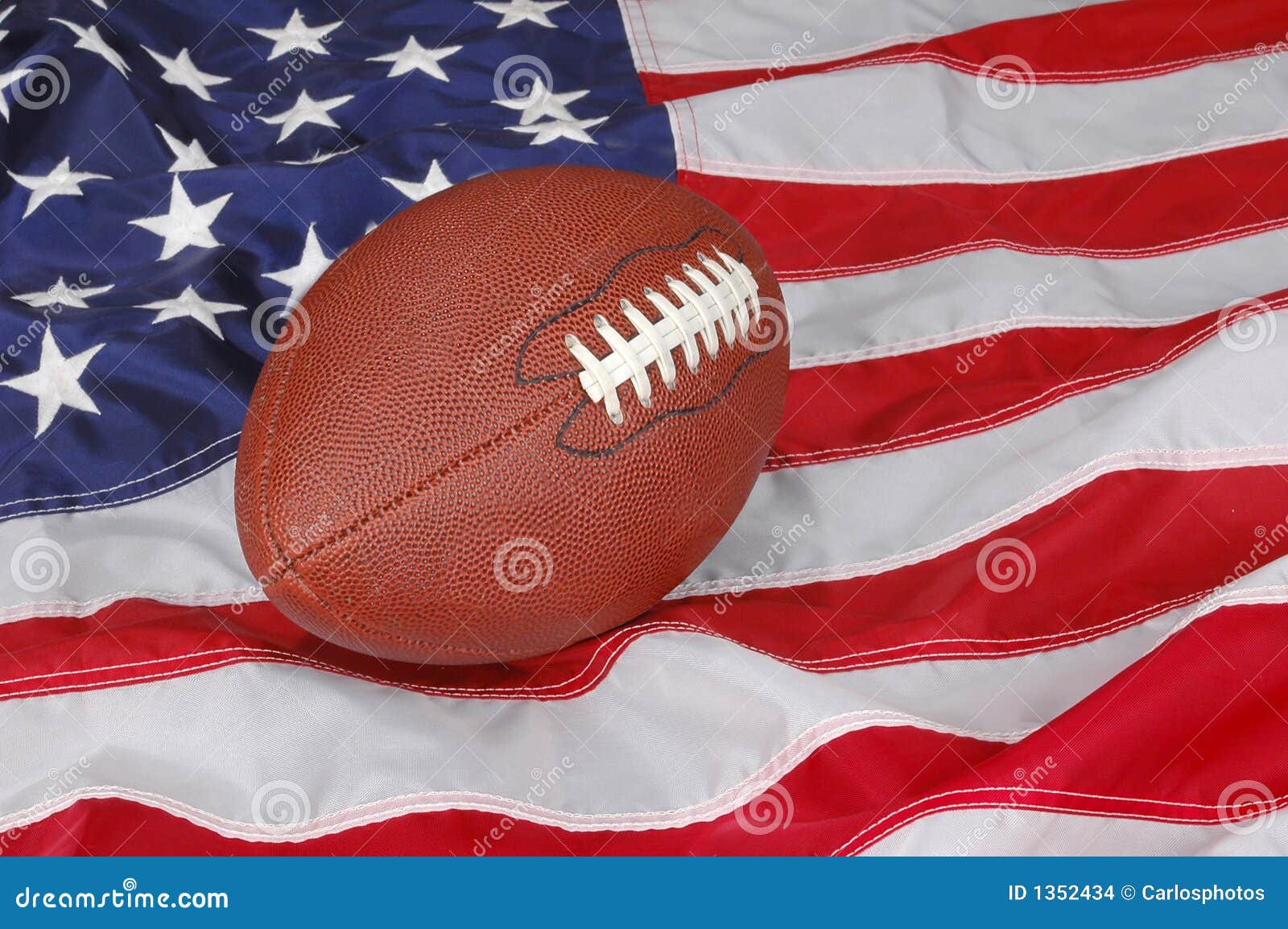 Football in America stock photo. Image of game, isolated - 1352434