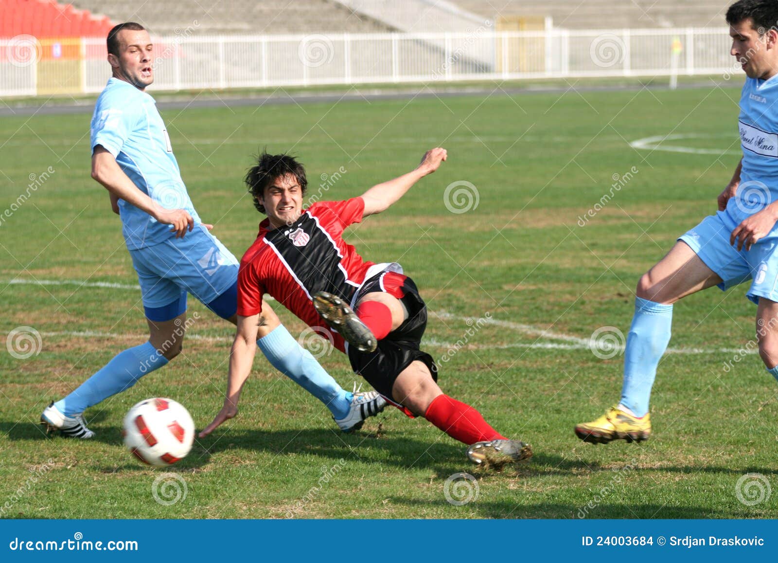 Football attack editorial stock image. Image of milovanovic - 24003684
