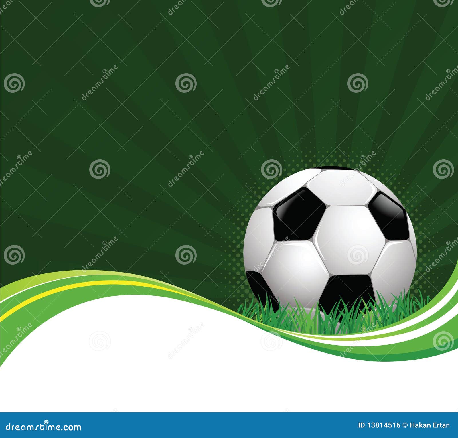 Football Background stock vector. Illustration of final - 13814516