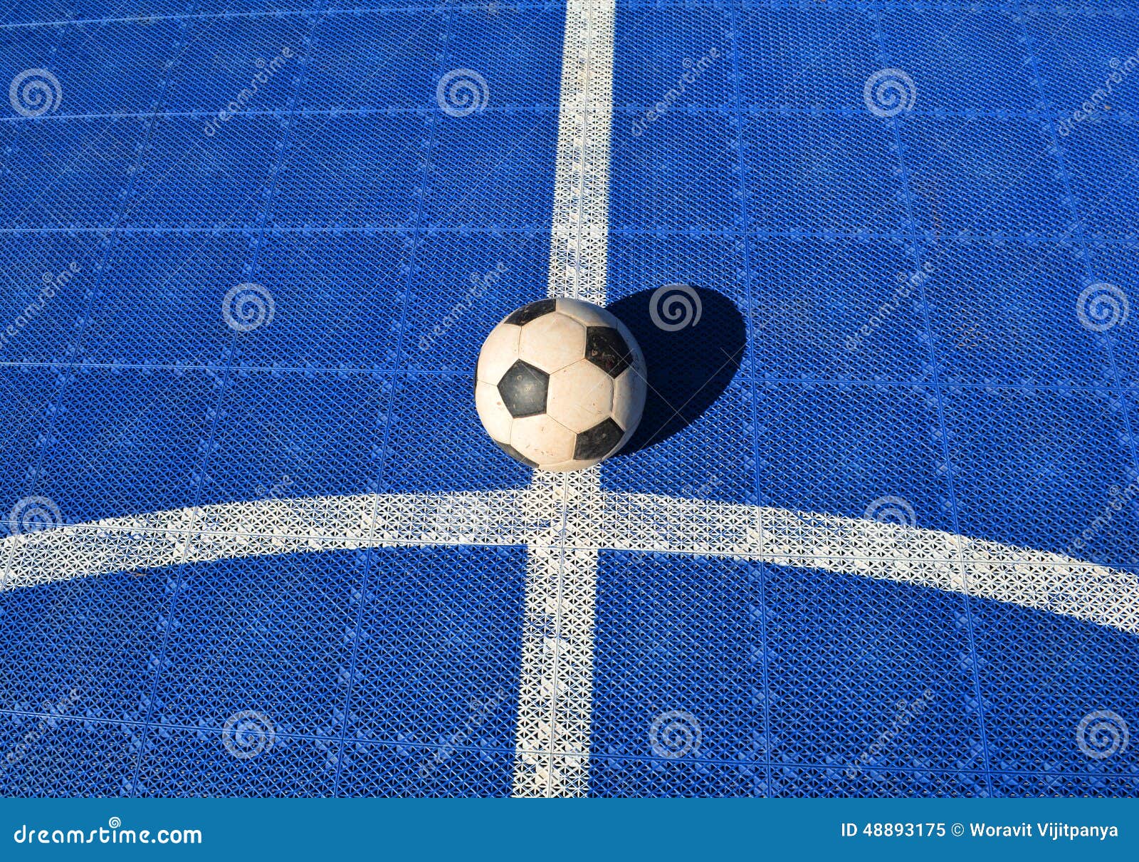 Football Background of Blue Stock Image - Image of lines, detail: 48893175