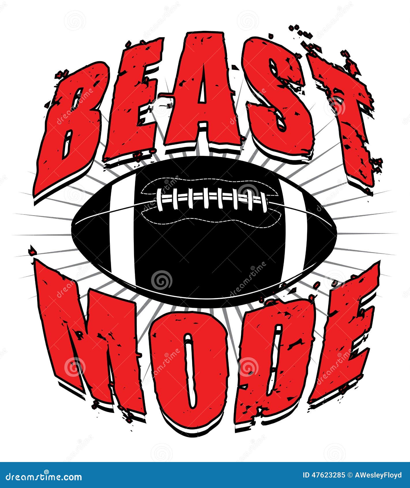 Beast Mode Quote Lettering Set. Vector Illustration. | CartoonDealer ...