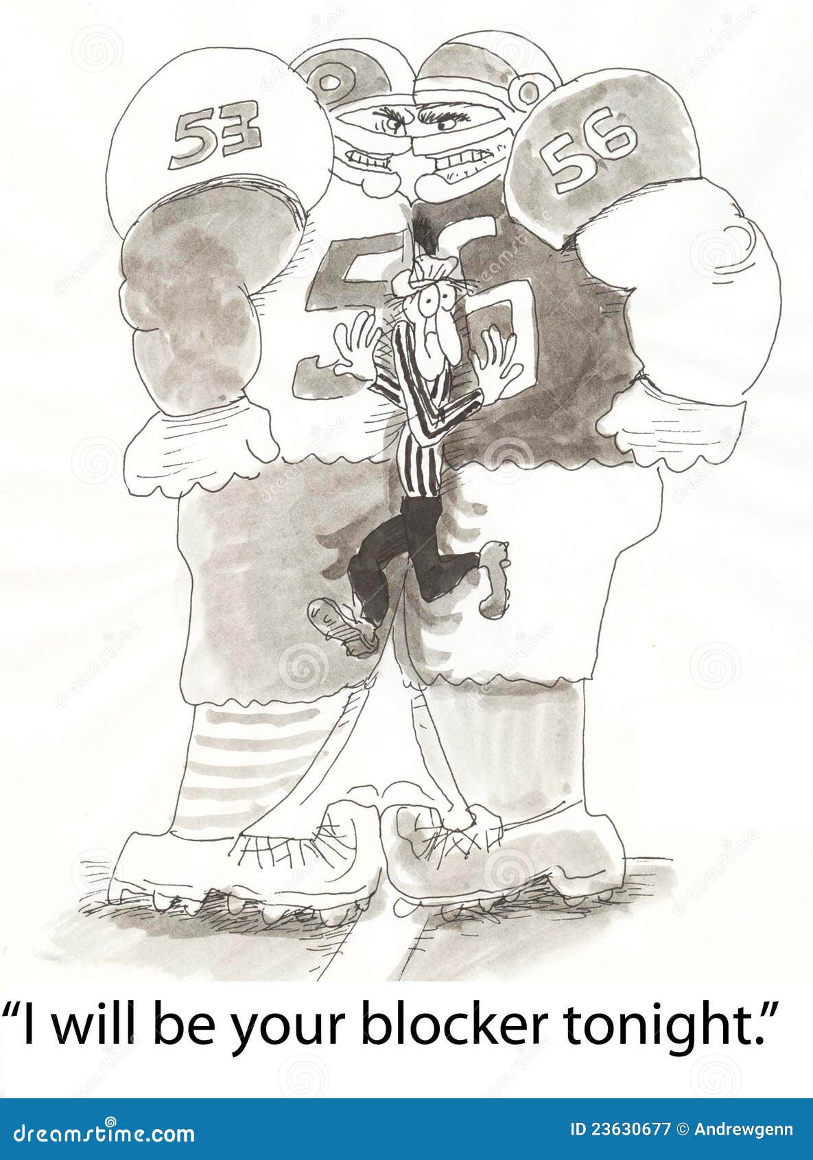 Football Blockers Stock Illustrations – 1 Football Blockers Stock ...