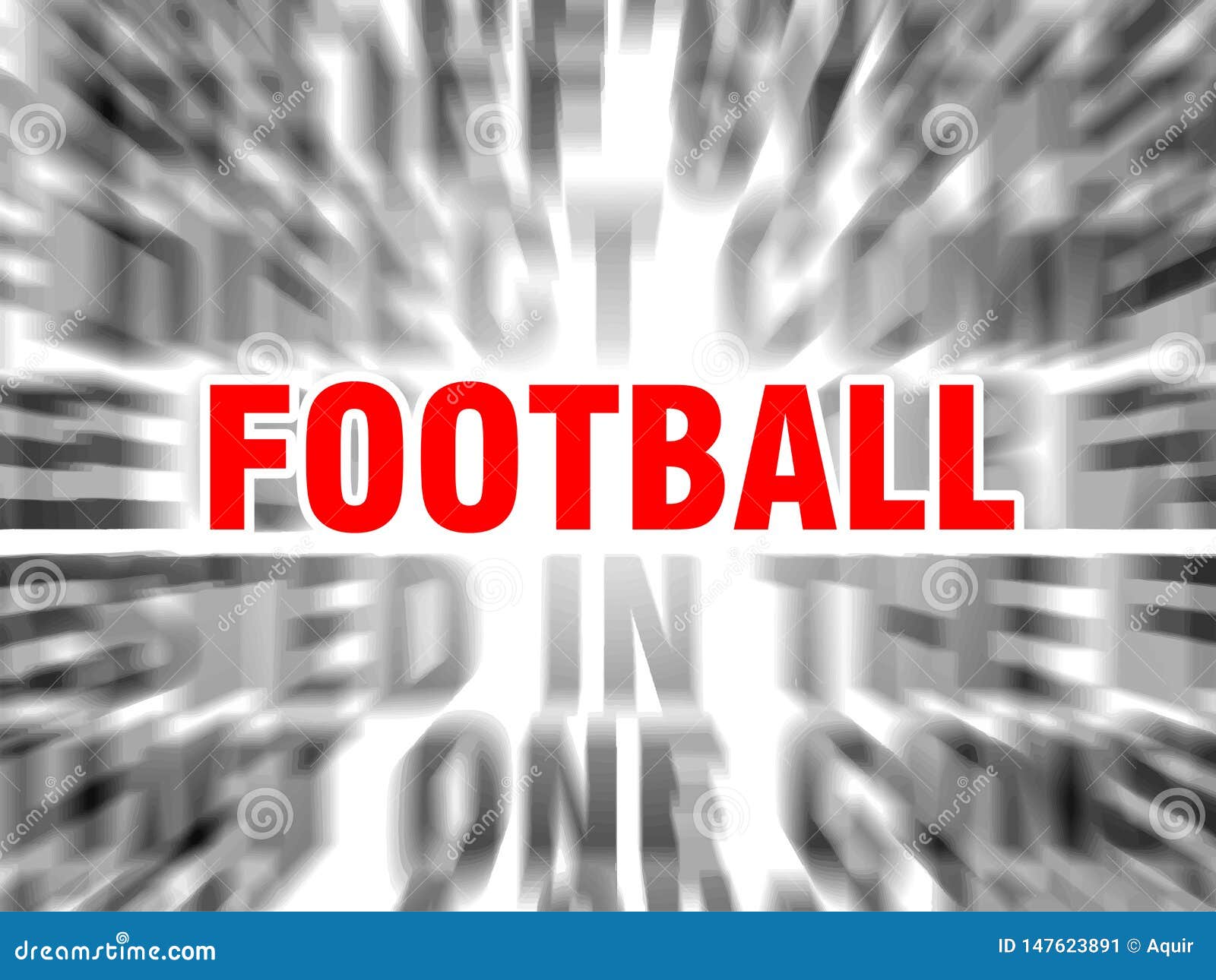 Football stock vector. Illustration of focus, team, notice - 147623891