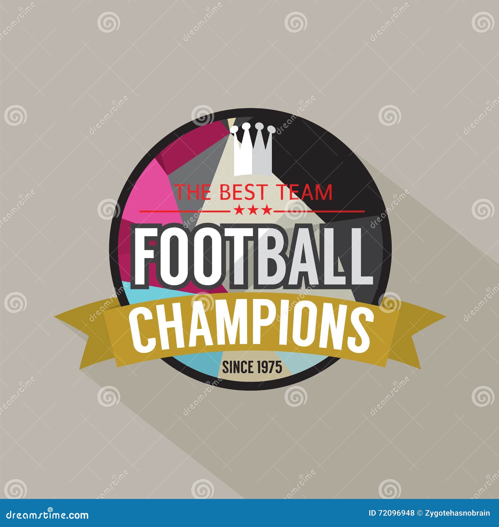 Football Champions 2024 - Cougars Designs Vector Illustration ...