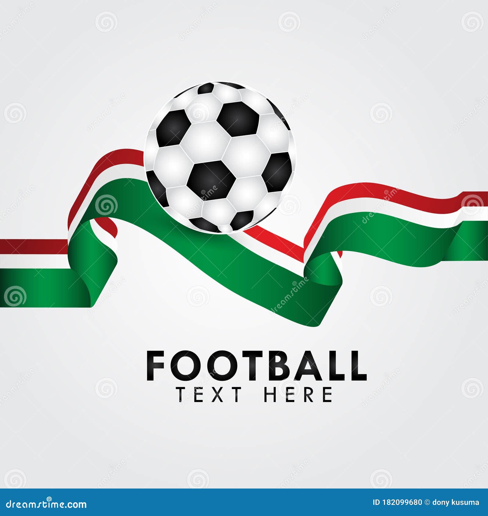 Football Championship Background Vector Design Stock Vector ...