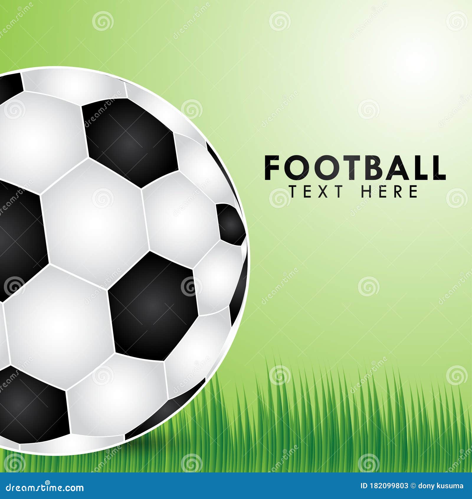 Football Championship Background Vector Design Stock Vector ...