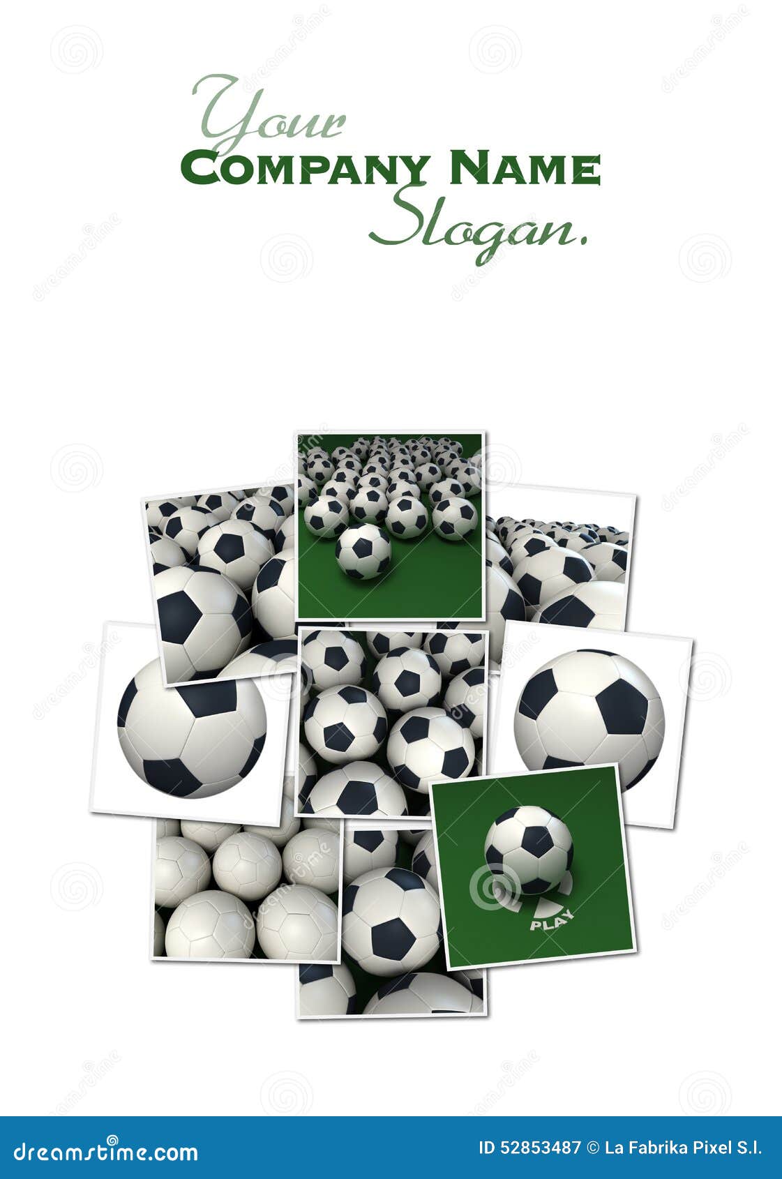 Football collection stock illustration. Illustration of space - 52853487