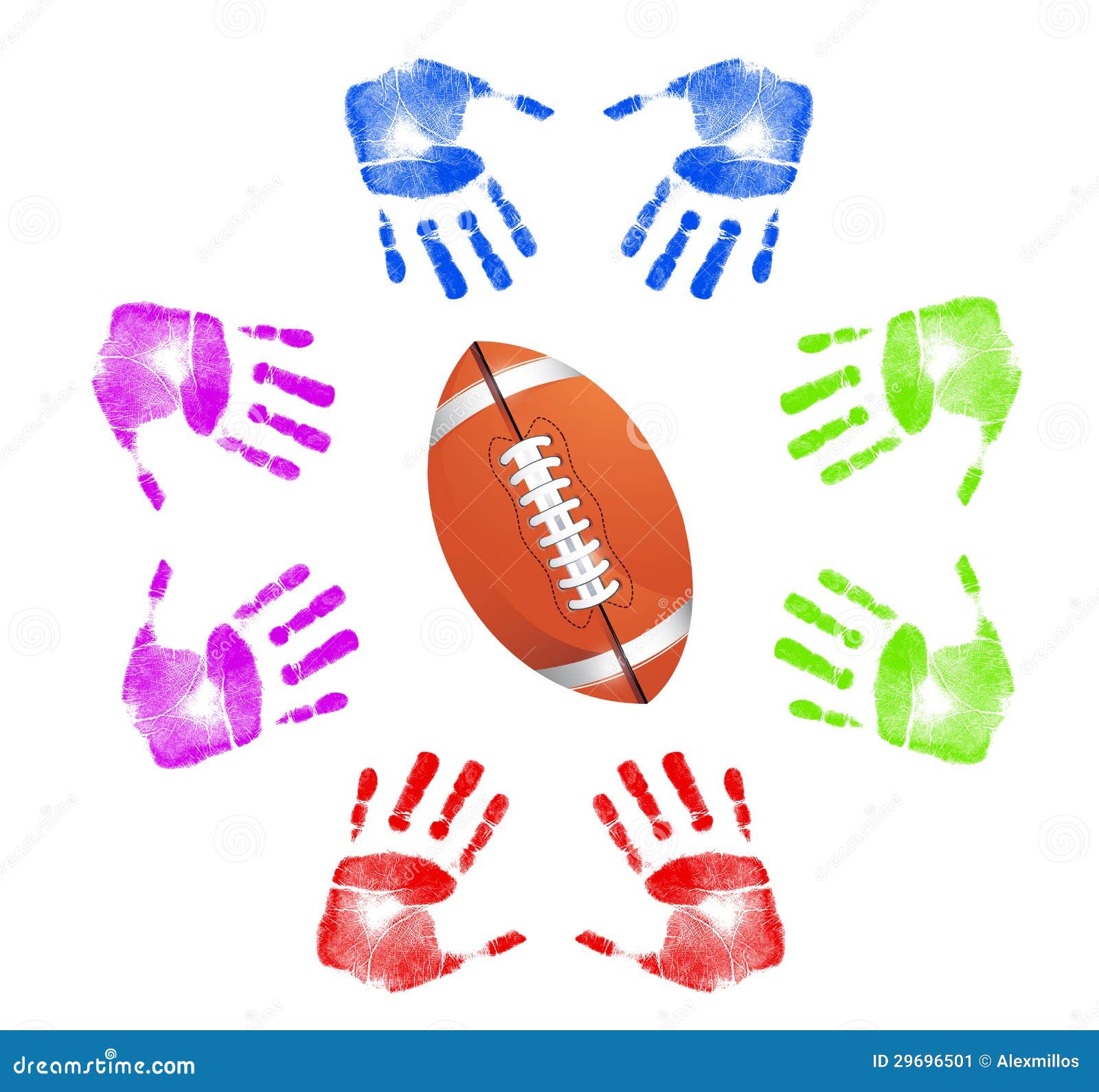 Football community concept stock illustration. Illustration of black ...