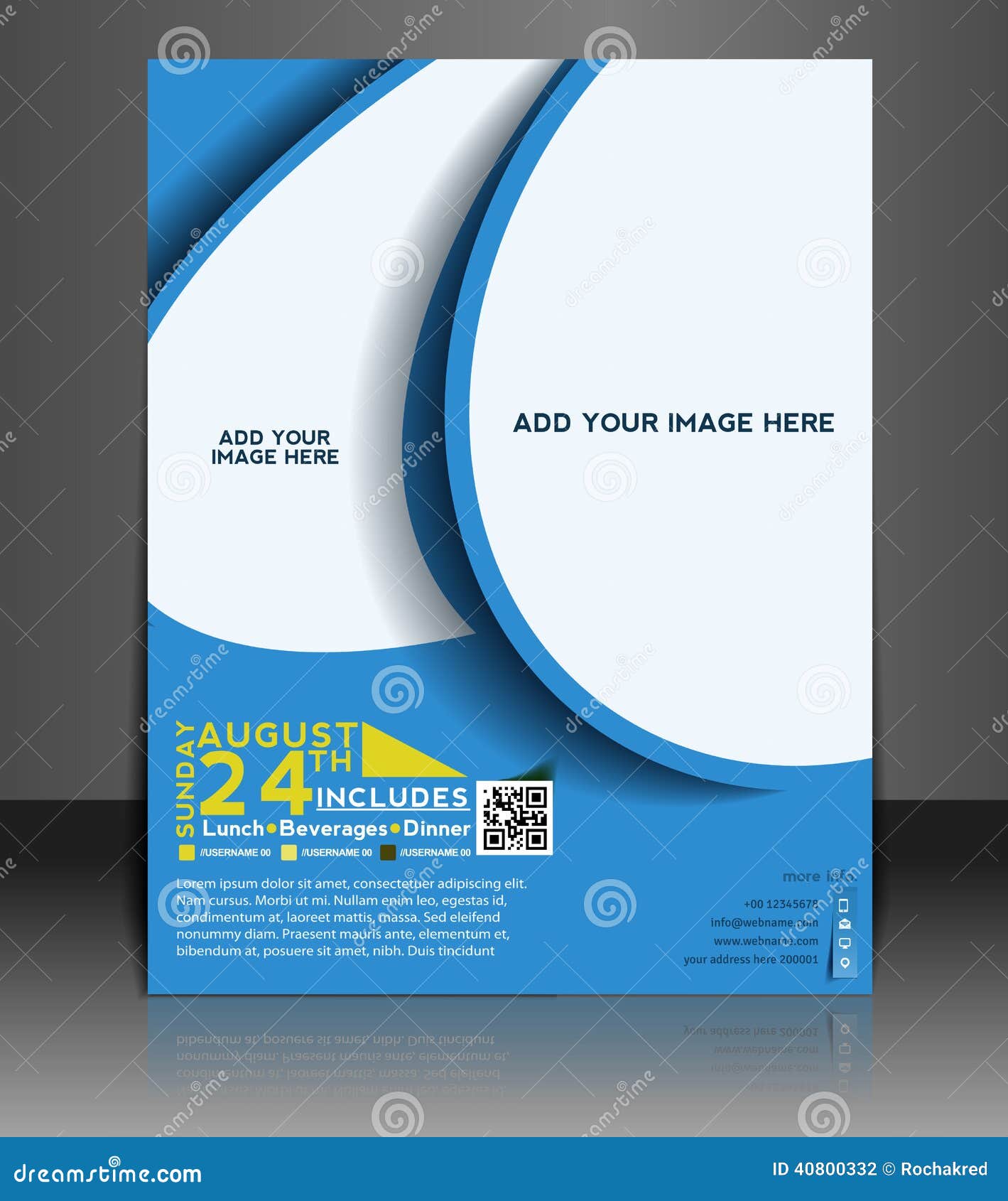 Football Competition Flyer Design Stock Vector - Illustration of ...