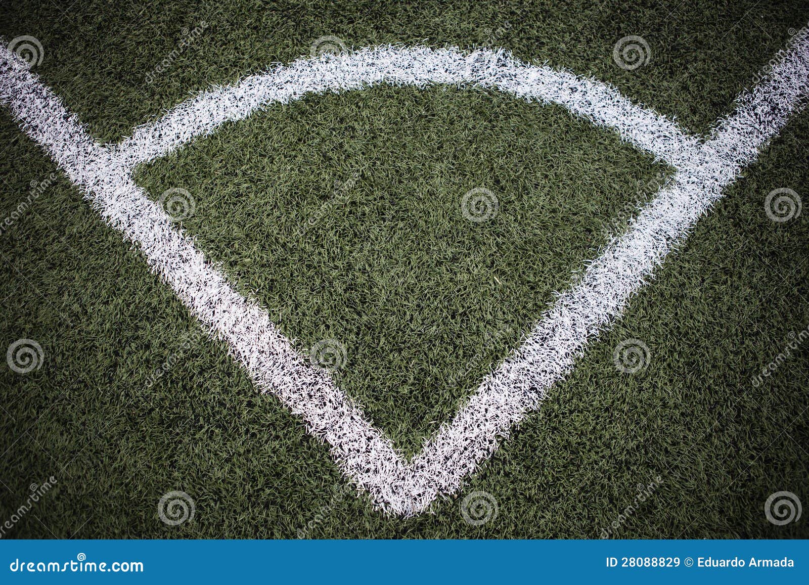 Football court stock image. Image of corner, line, field - 28088829