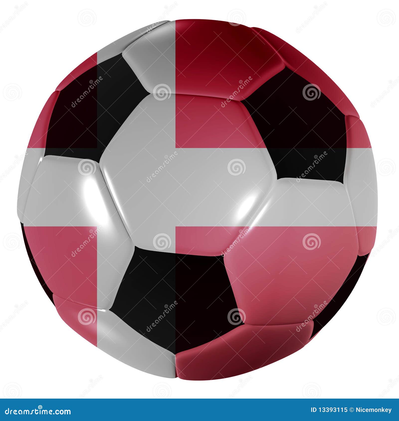 Football Danish stock illustration. Illustration of icon - 13393115