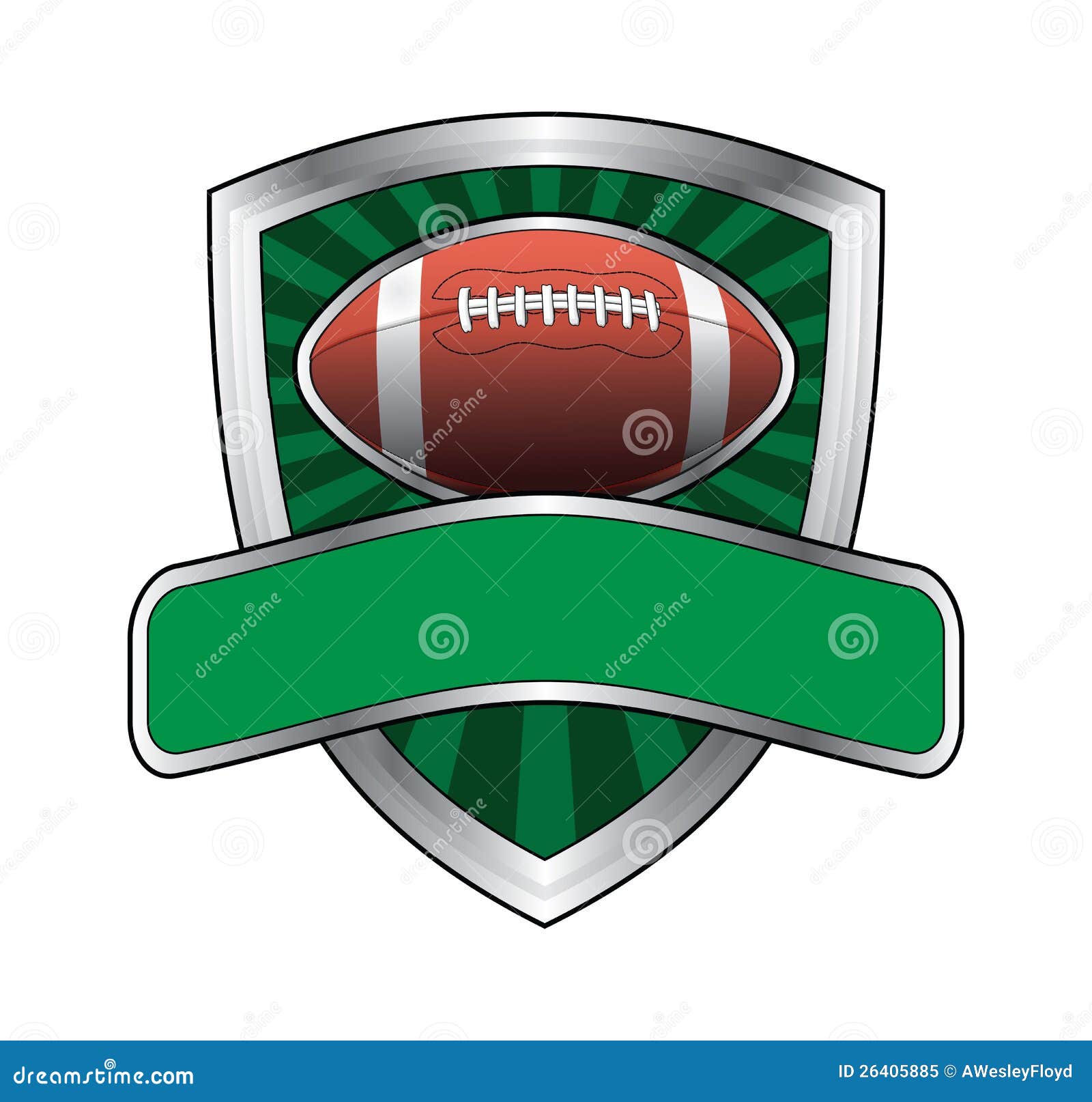 Football Design Shield Burst Stock Vector - Illustration of sport ...