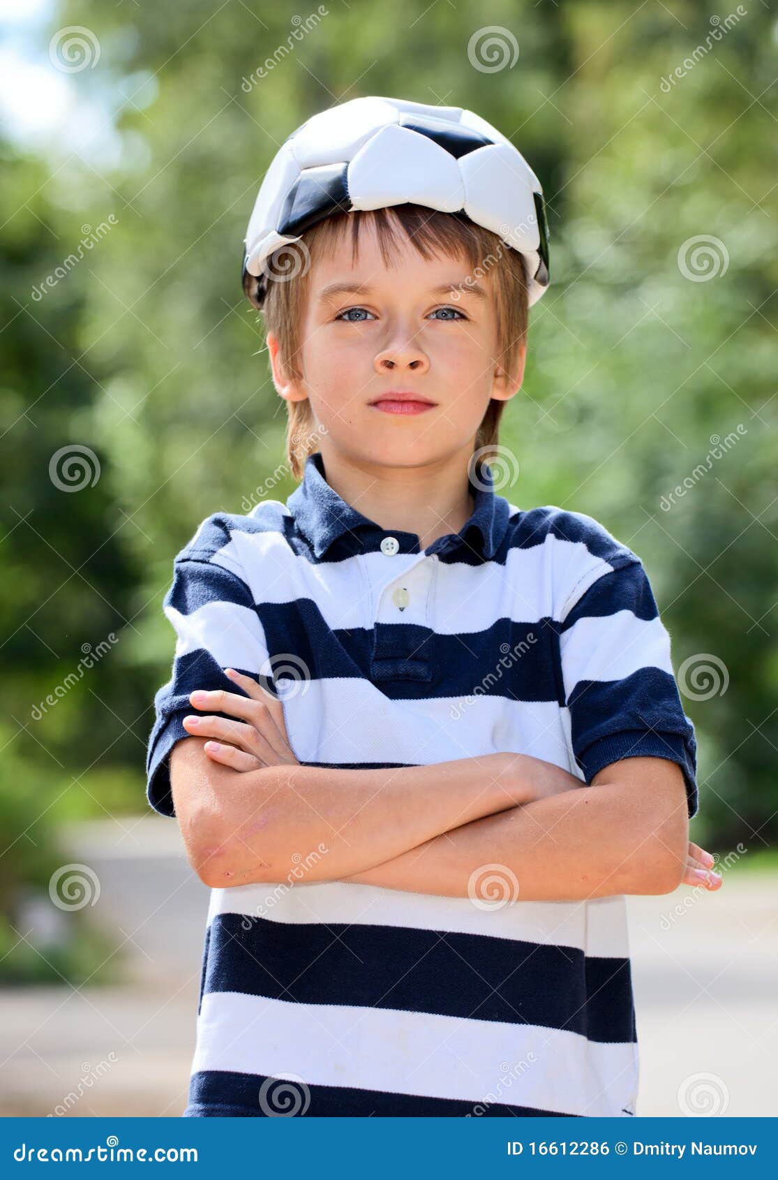 Football fan kid stock photo. Image of portrait, head - 16612286