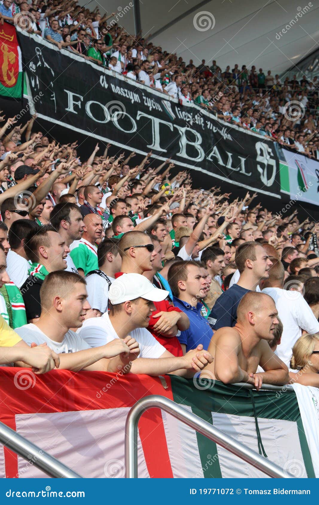 Football fans editorial photography. Image of active - 19771072