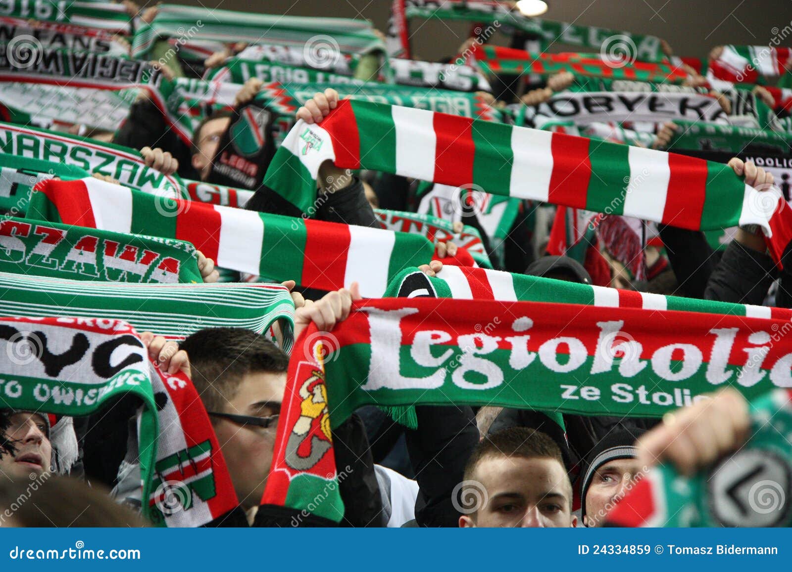 Football Fans during a Match Editorial Stock Image - Image of euro ...