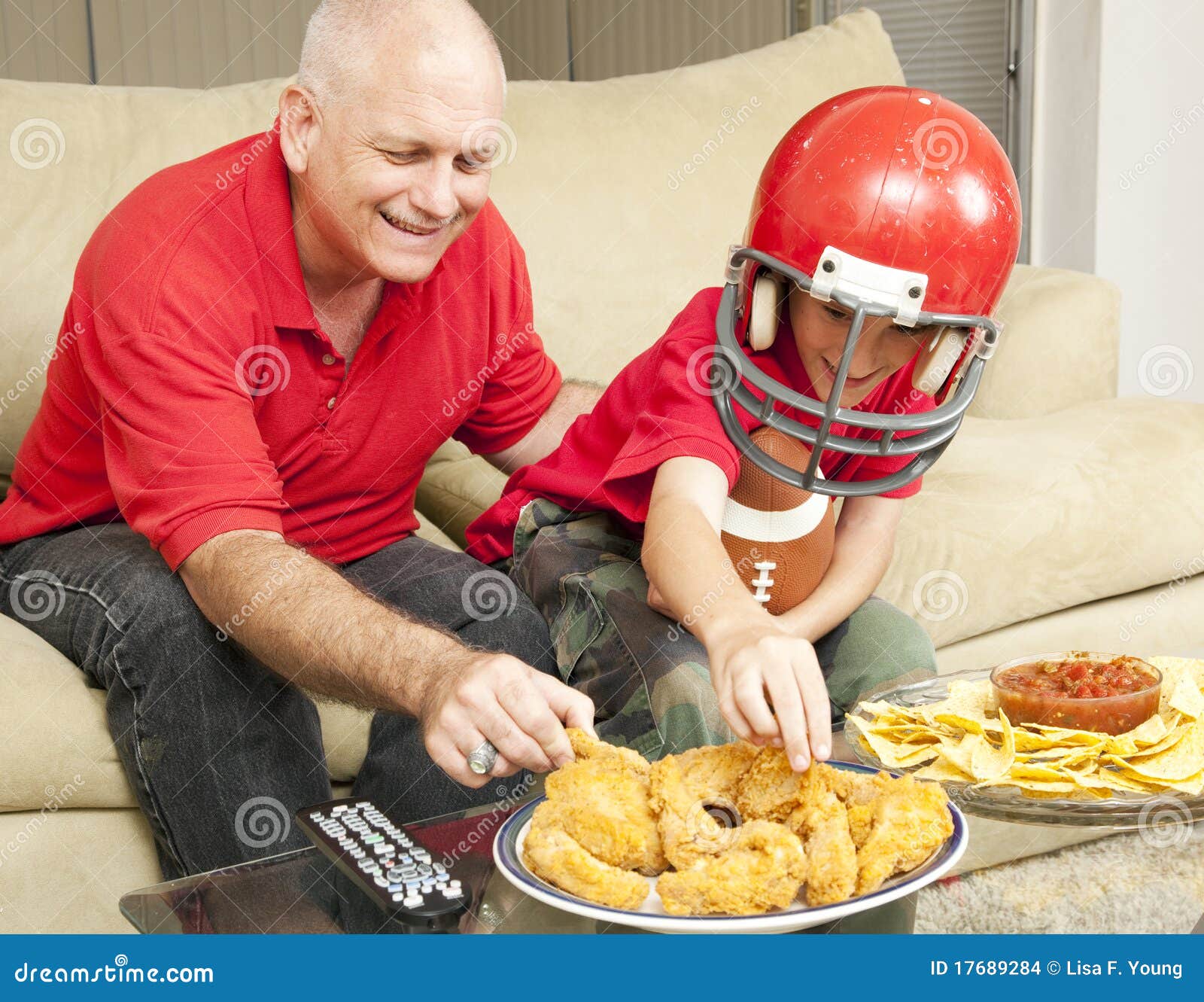 Football Fans and Snacks stock photo. Image of food, polo - 17689284