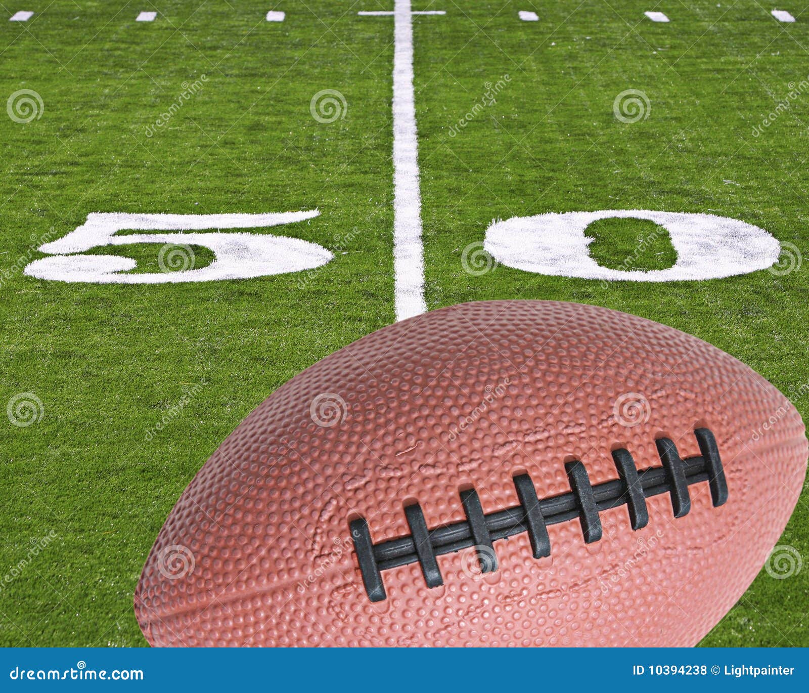 Football and field stock photo. Image of college, fifty - 10394238