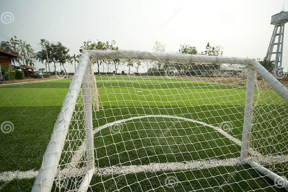 Football field stock image. Image of grassland, competition - 38929303