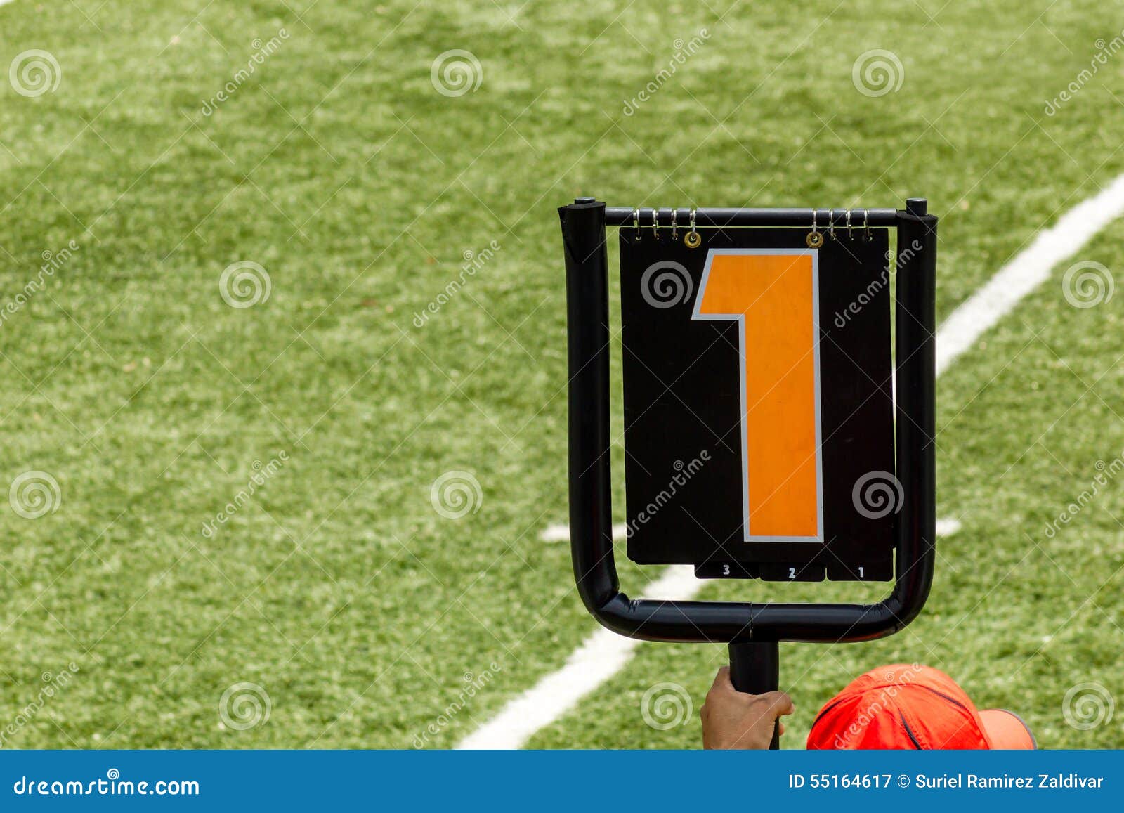 Football field stock image. Image of sports, yard, football - 55164617