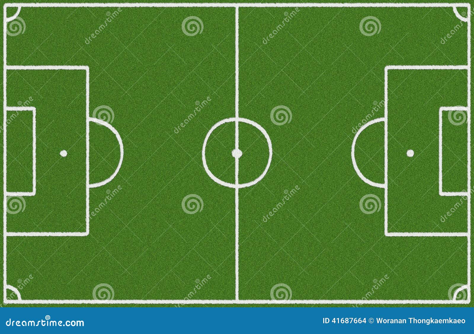 Football field top view stock illustration. Illustration of pattern ...