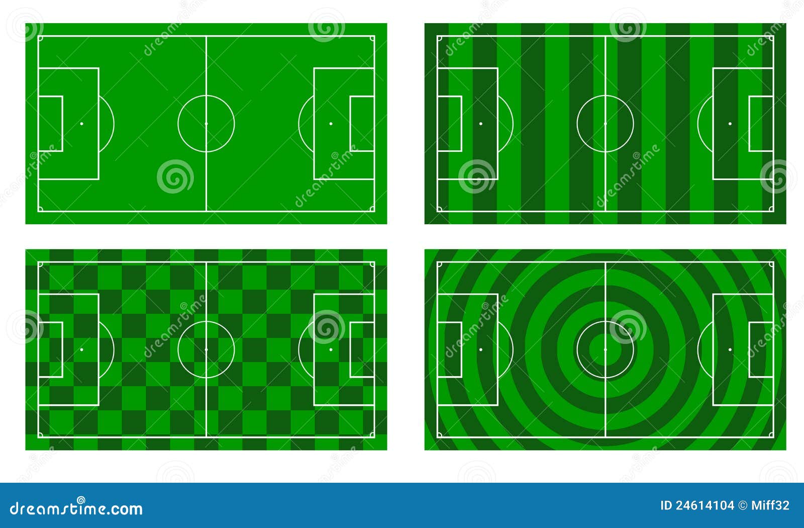 Football fields stock illustration. Illustration of football - 24614104