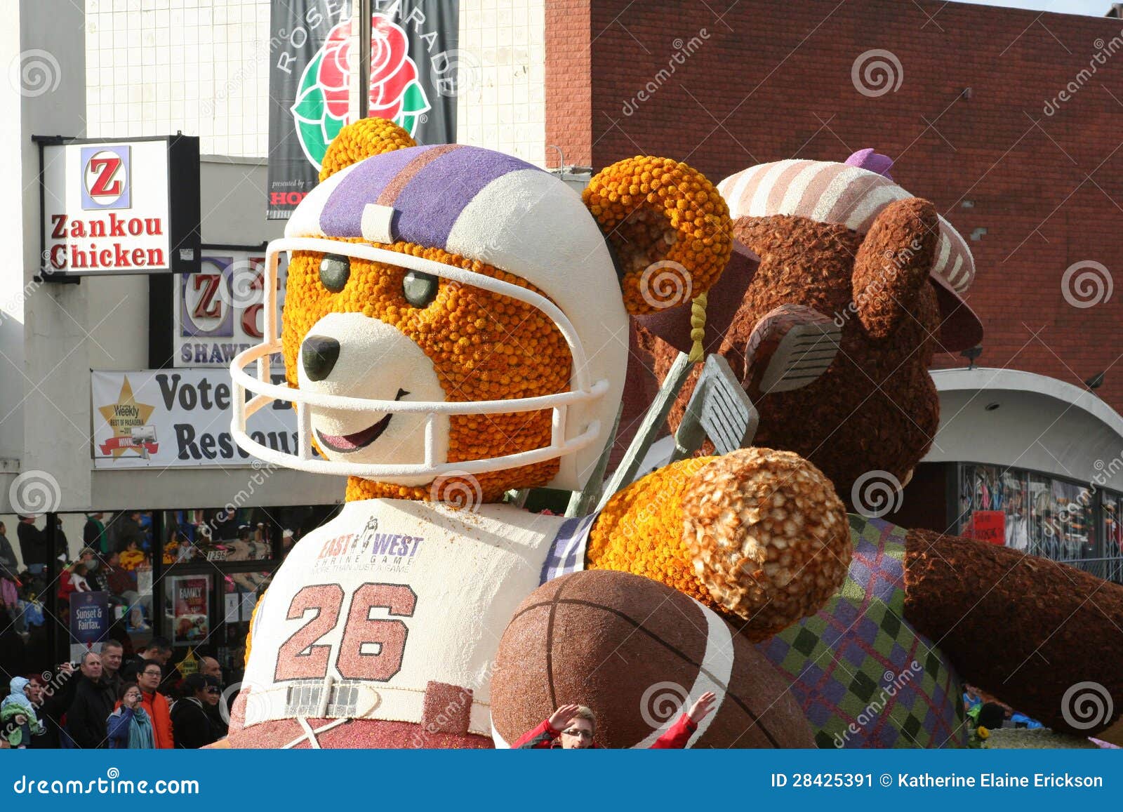 Football Float editorial photo. Image of player, mascot - 28425391