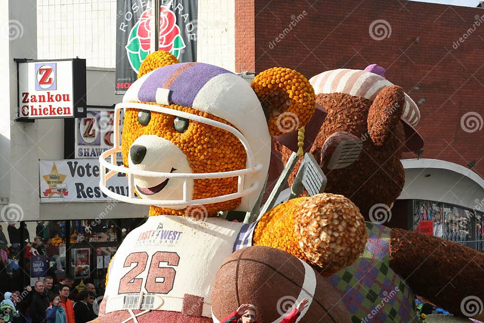 Football Float editorial photo. Image of player, mascot - 28425391