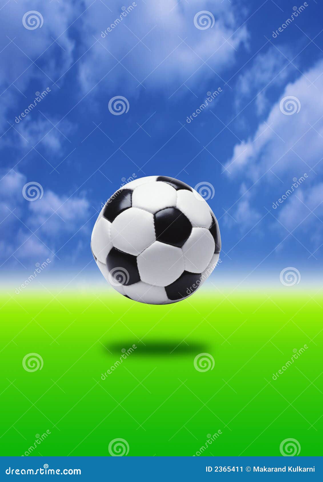 Football focus stock illustration. Illustration of grass - 2365411