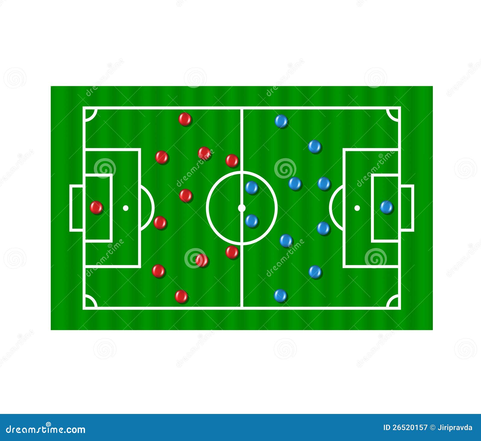 Football Formation Strategy Icon. Simple Illustration Outline Style ...