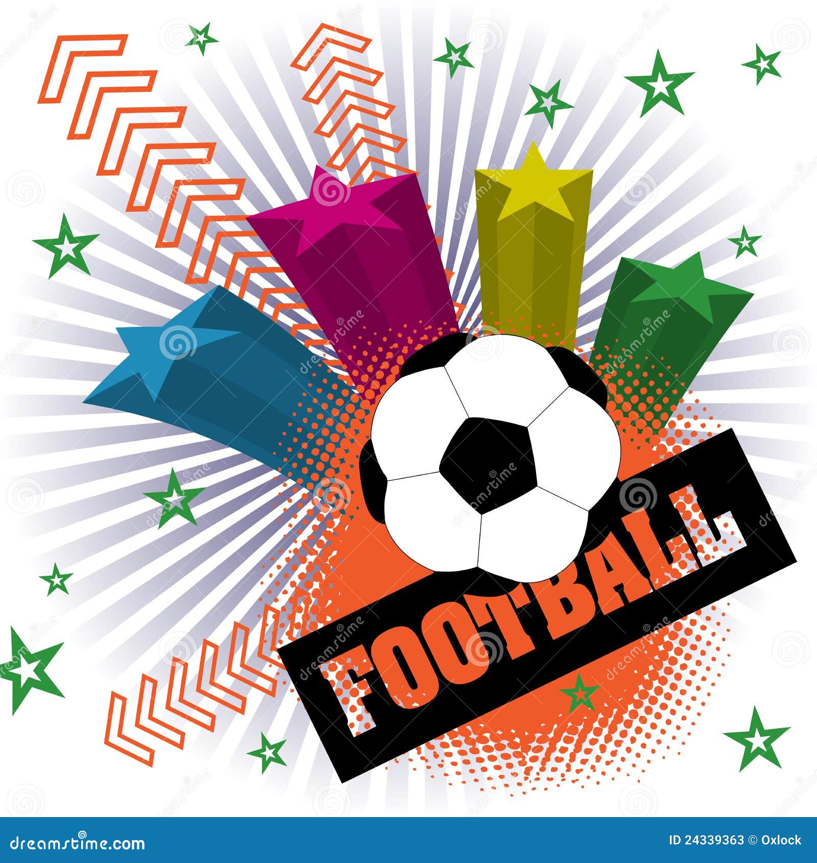 Football game stock vector. Illustration of championship - 24339363