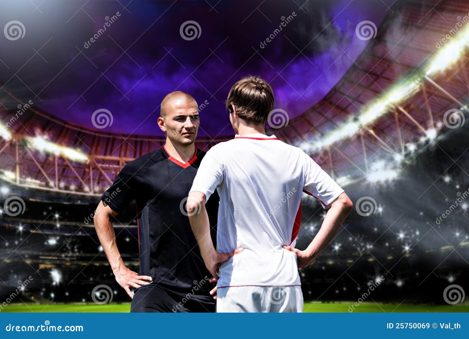 Football game stock image. Image of fight, opposing, sports - 25750069