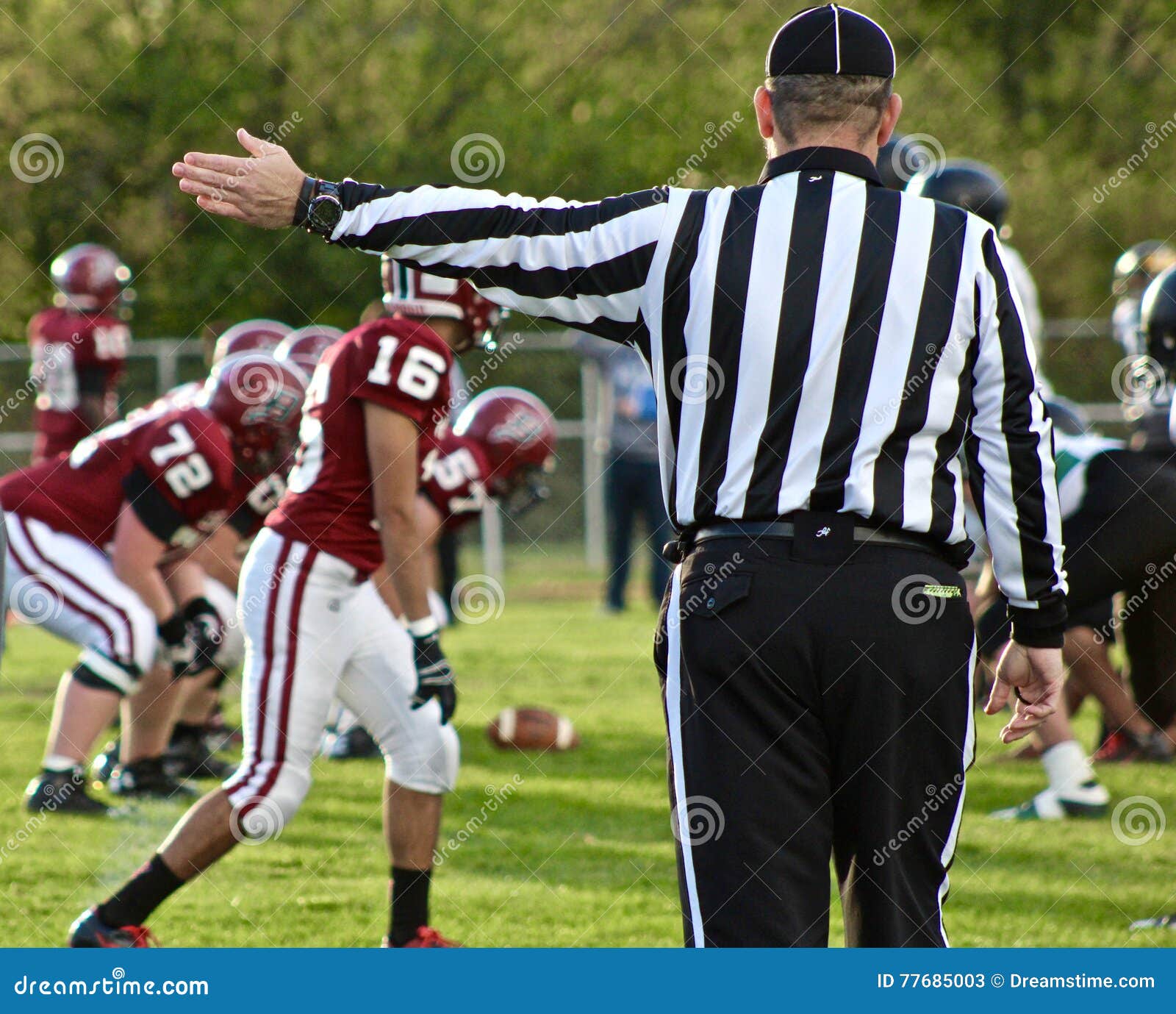 Football editorial stock photo. Image of ready, helmets - 77685003