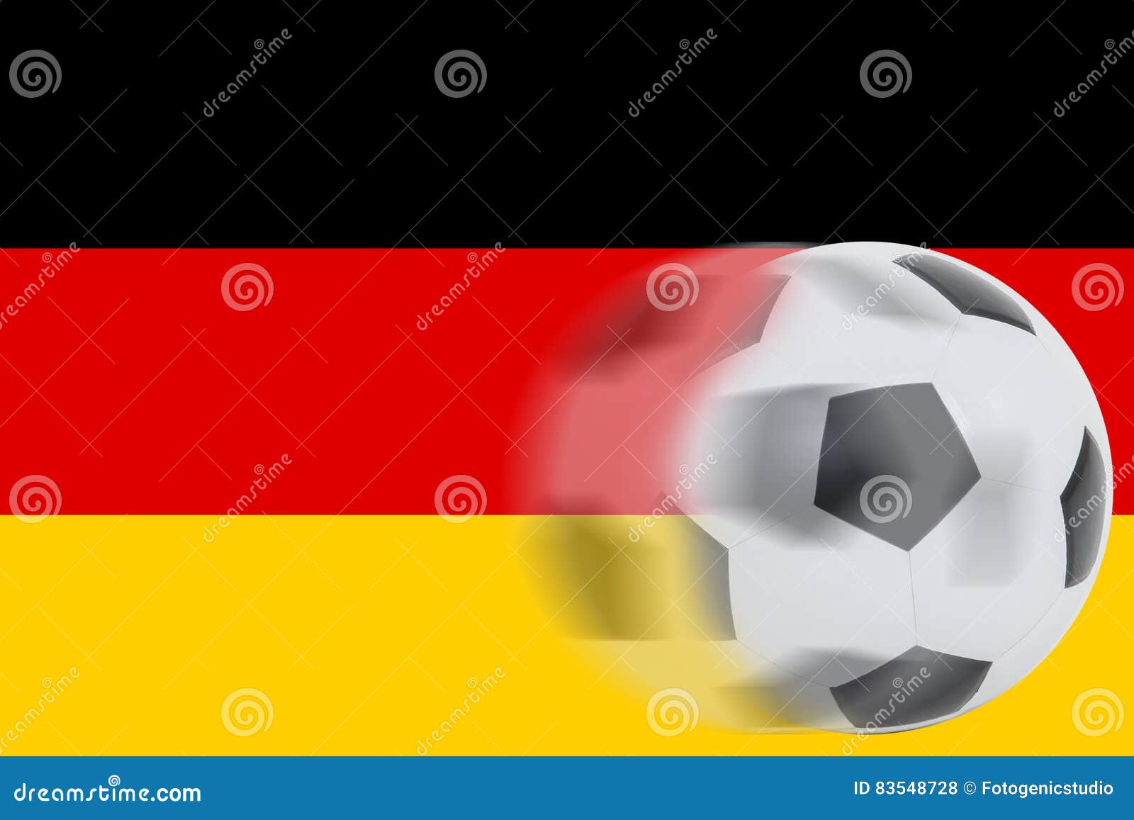 Football on German flag stock photo. Image of sport, football - 83548728