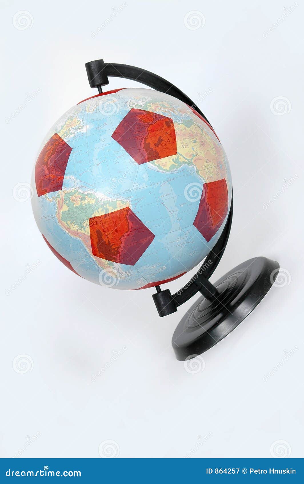 Football - globe stock image. Image of gift, games, geography - 864257