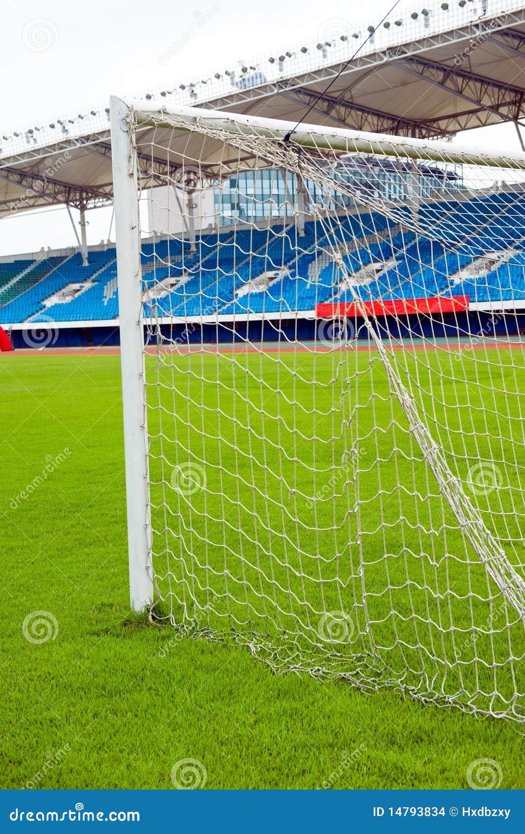 Football goal stock photo. Image of closeup, imitation - 14793834