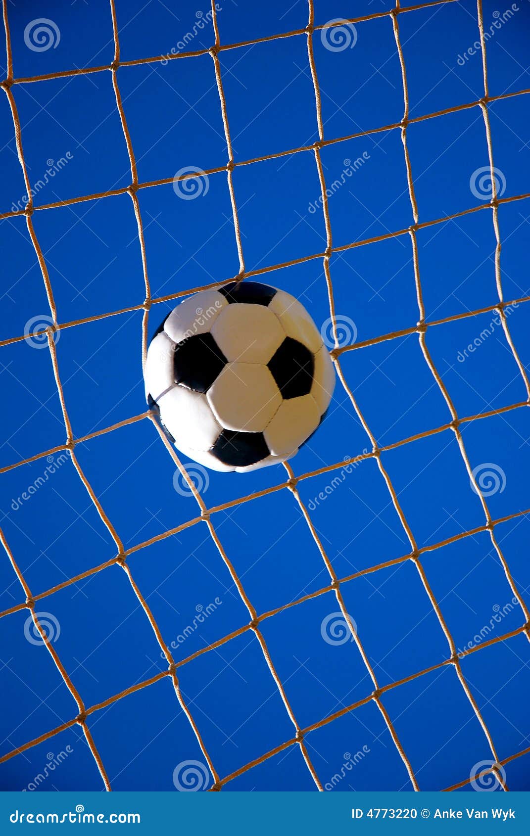 Football goal, goal, goal! stock photo. Image of ball - 4773220