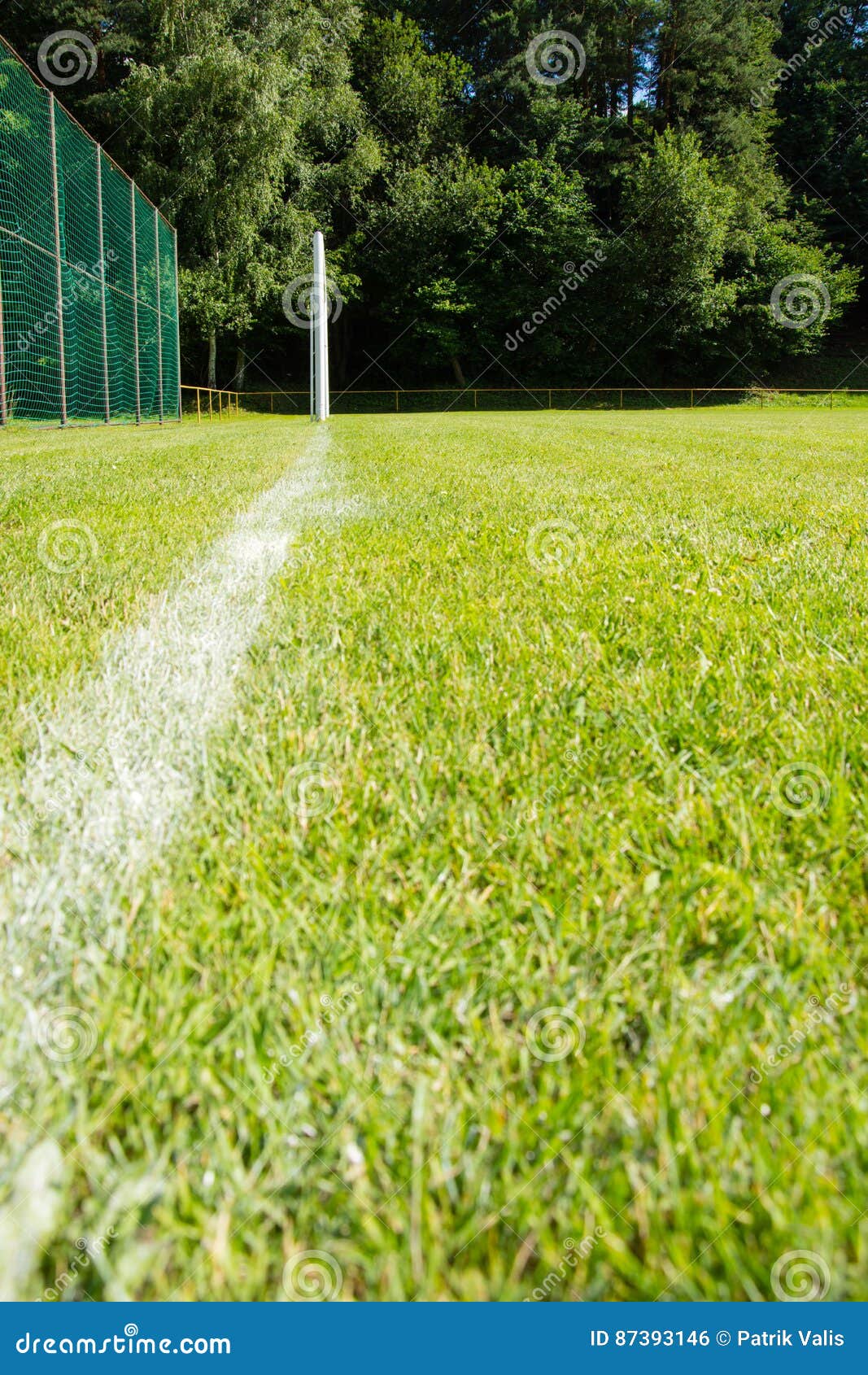 Football Goal with Playground. Stock Photo - Image of area, brazil ...