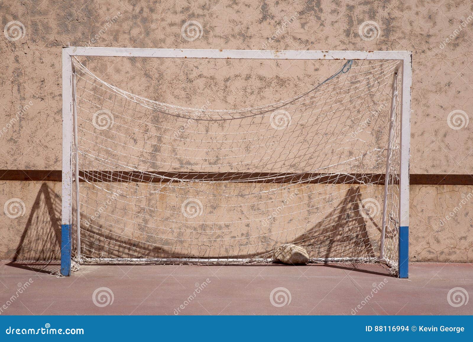 Football Goal stock photo. Image of stone, metal, team - 88116994