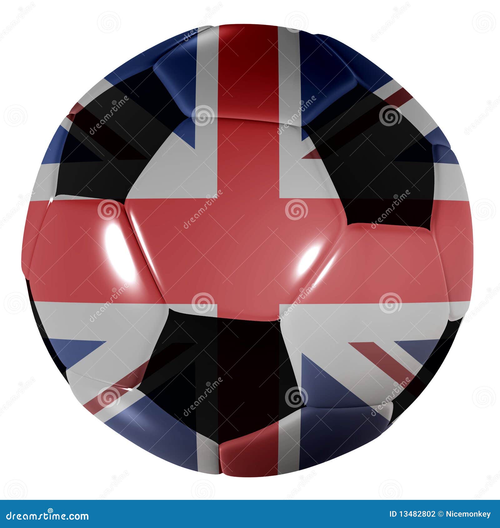 Football great britain stock illustration. Illustration of sphere ...
