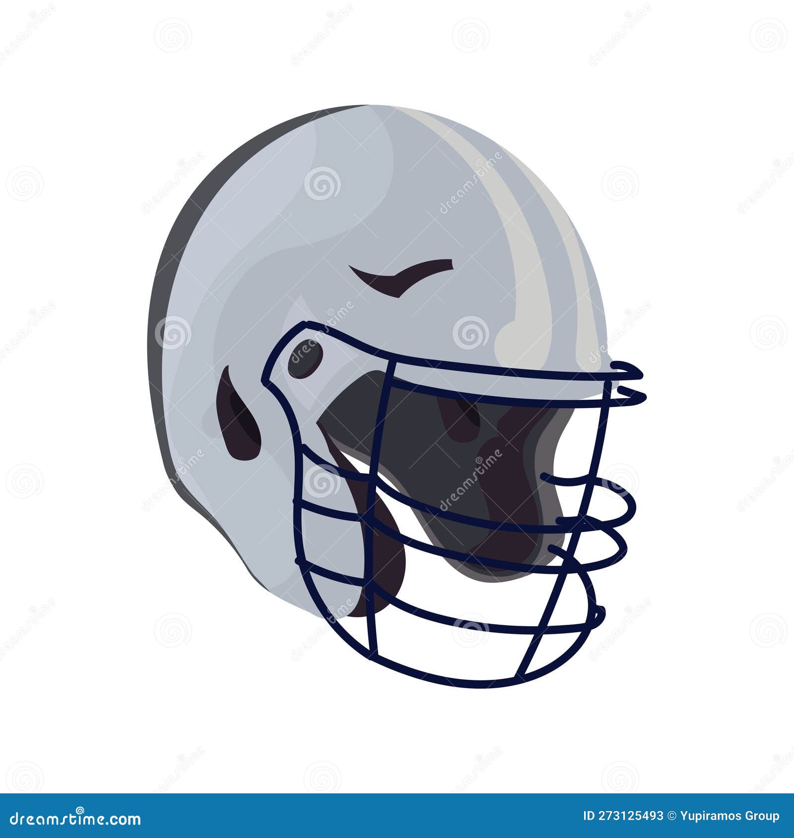 Football helmet design stock vector. Illustration of headgear - 273125493